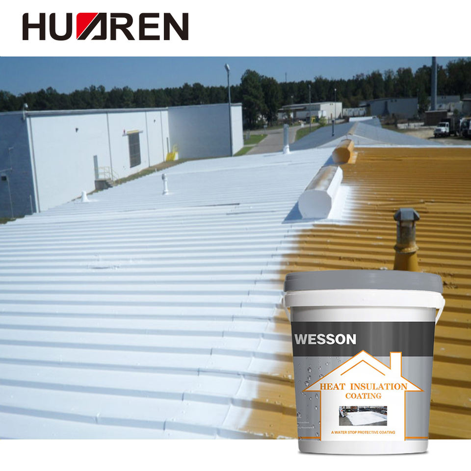 Huaren Cool Roof Waterproof Coating - Durable & UV Resistant