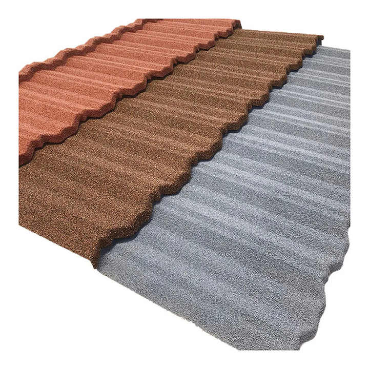 China 0.45mm Decramastic Classic Tile Roofing Sheet Stone Coated Metal ...