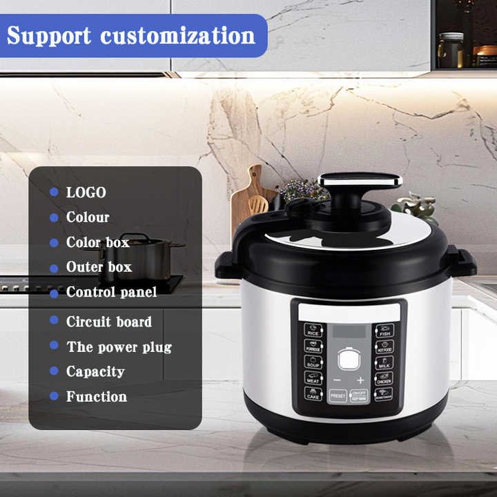 Small Size 6l Electrical Pressure Cooker Multi Cook Smart Intelligent ...