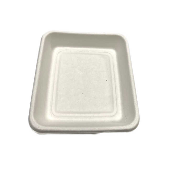 6-Compartment Compostable Tray Plate Sugarcane Bagasse Biodegradable ...
