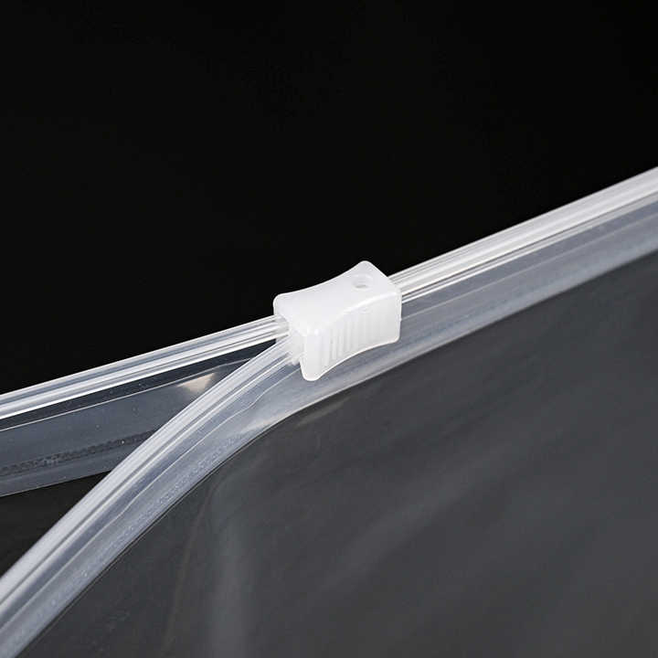 Plastic Warning Bag Waterproof Frosted Ziplock Bag Custom Plastic ...