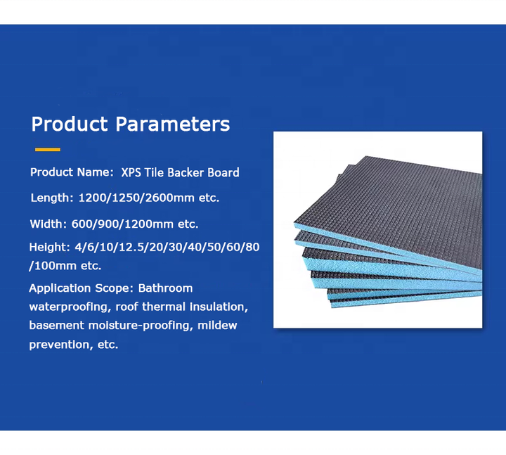 High Compressive Density XPS Fiberglass Cement Exterior Wall Xps Foam ...
