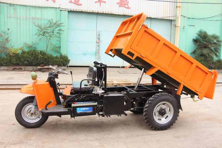 J01 3-Ton Diesel Three-Wheeled Dumper Durable Engine for Daily Heavy ...