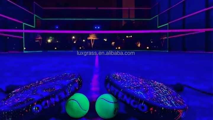2025 Latest Chinese Factory to Produce Night Glow Padel Court| Alibaba.com