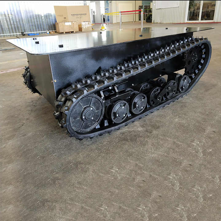 All-terrain Robot Crawler Platform Small Track Chassis Electric Remote ...