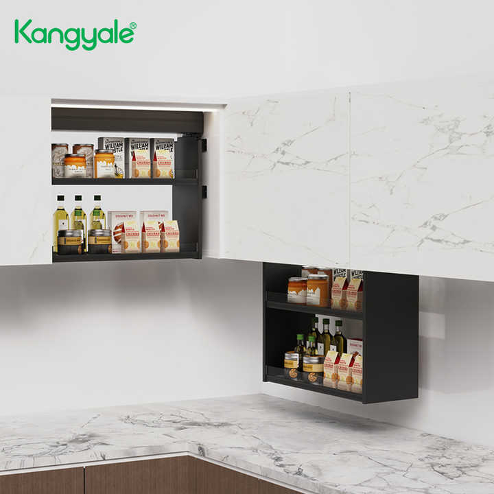 Smart Kitchen Wall Cabinet Lift System - Efficient Storage