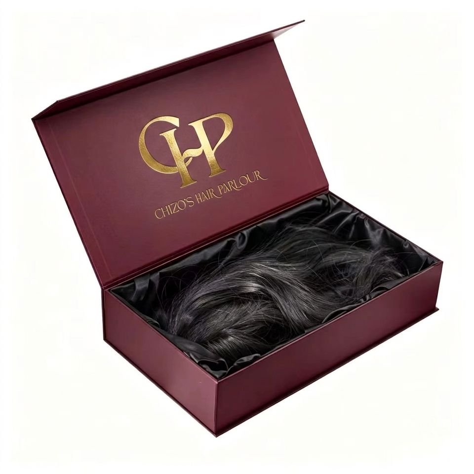 Custom Logo Pink Luxury Magnetic Foldable Gift Packaging Box Magnetic ...