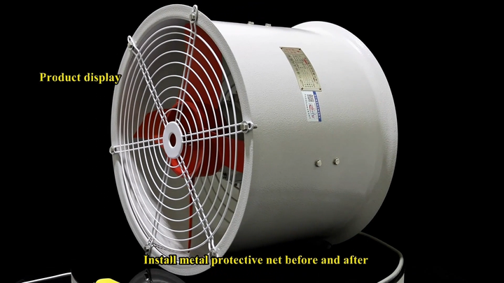 20 Inches Grey Color Explosion-Proof Ventilator Low Noise Portable Fan ...
