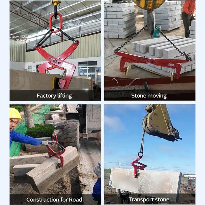 Stone Lifting Tongs - Efficient Brick Clamping Solutions