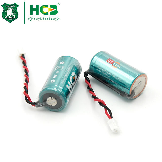 HCB CR123A 3.0 V Battery Add Connector CR17335 Lithium Battery Non ...