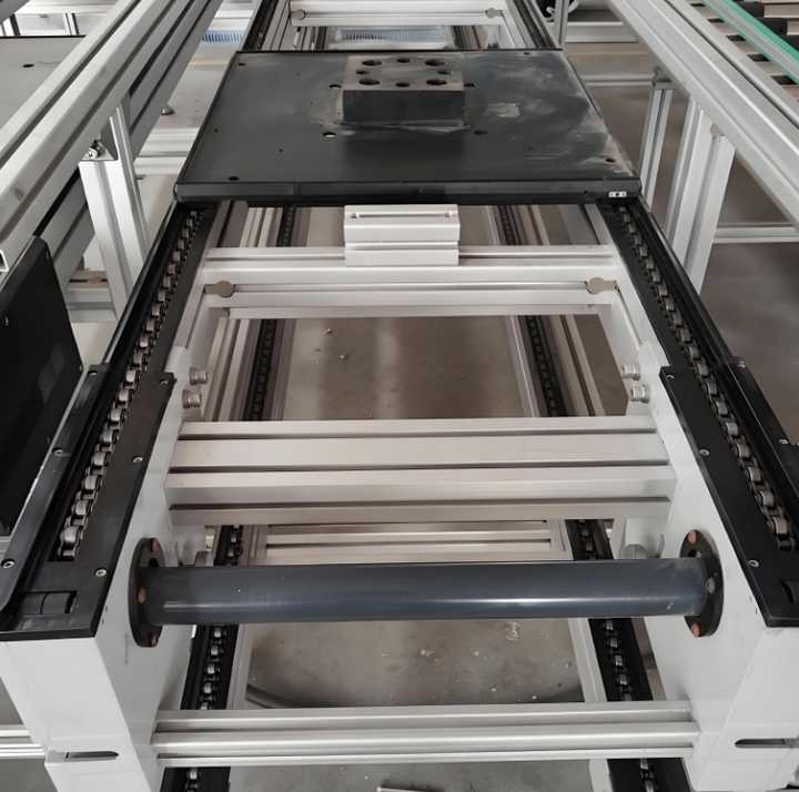 Heavy Duty Automated Pallet Conveyor for PC/Laptop/Server Production ...