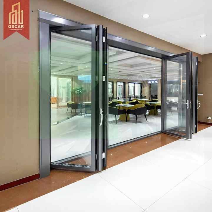 Separation Door Adjustable Pivot Door Office Apartment Villa ...