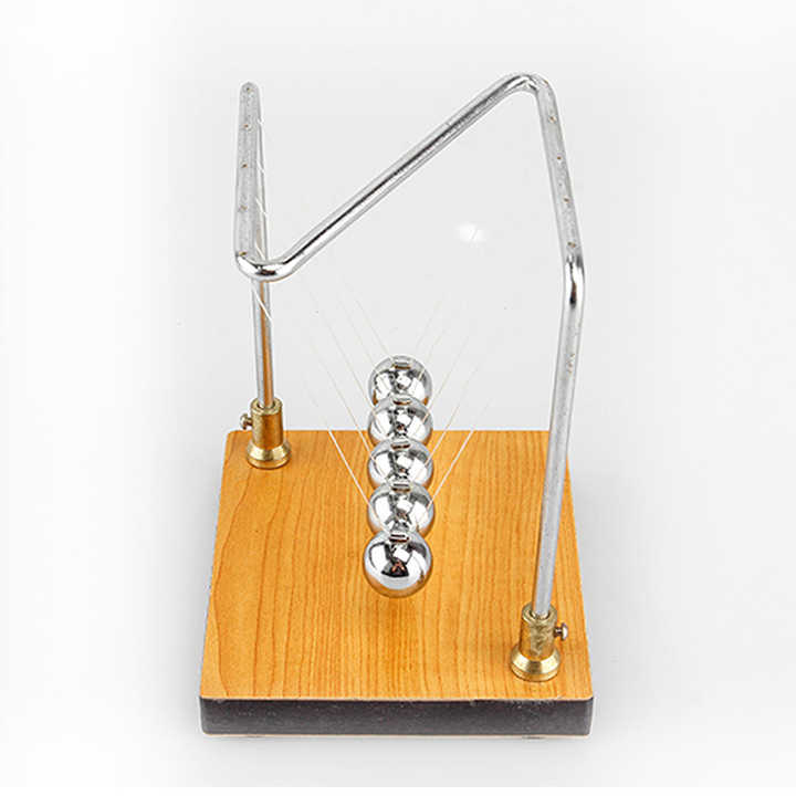 Newton's Cradle Collision Balls - Educational Physics Experiment