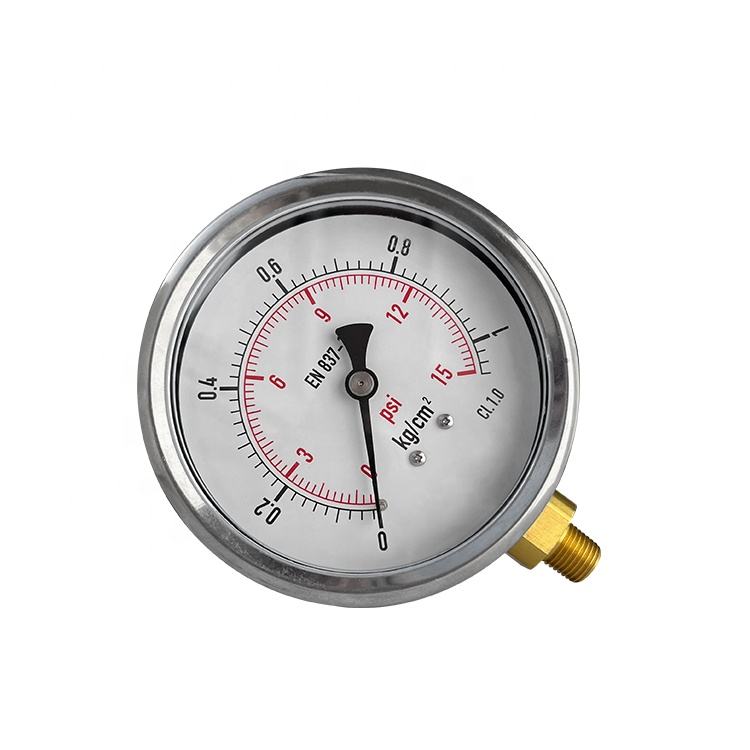 4inch Anti-Vibration Value Spinal Fluid Manometer 100mpa