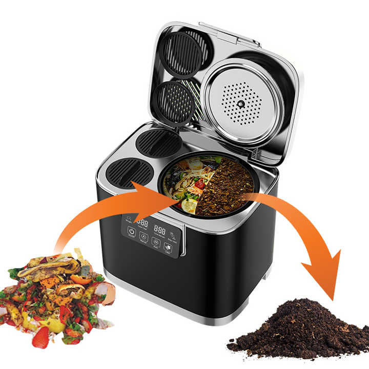 Surwin Electric Kitchen Waste Grinder - Efficient Composting