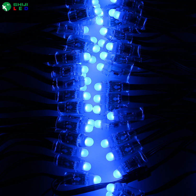 WS2811 Bullet Pixel RGB Luz LED 12mm Luces de Navidad impermeables IP68 ...