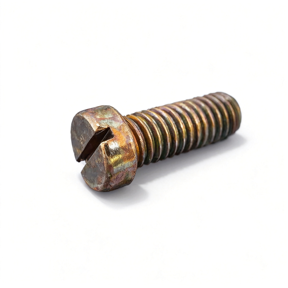 Slotted Pan Head Machine Screw, Color Zinc Plated Fastener for ...