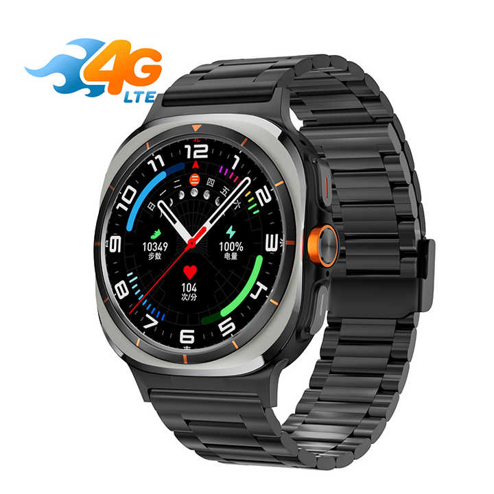 2025 New U8 ULTRA AMOLED Smart Watch - 3GB+32GB, 4G Dual System