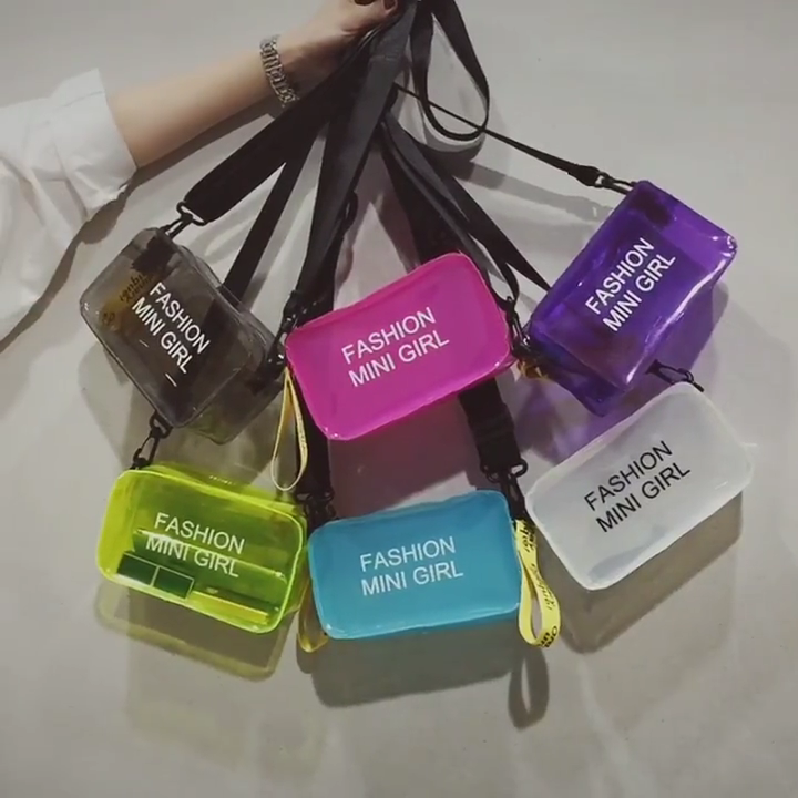 2021 PVC Transparent Mini Sling Bag - Fashion & Function
