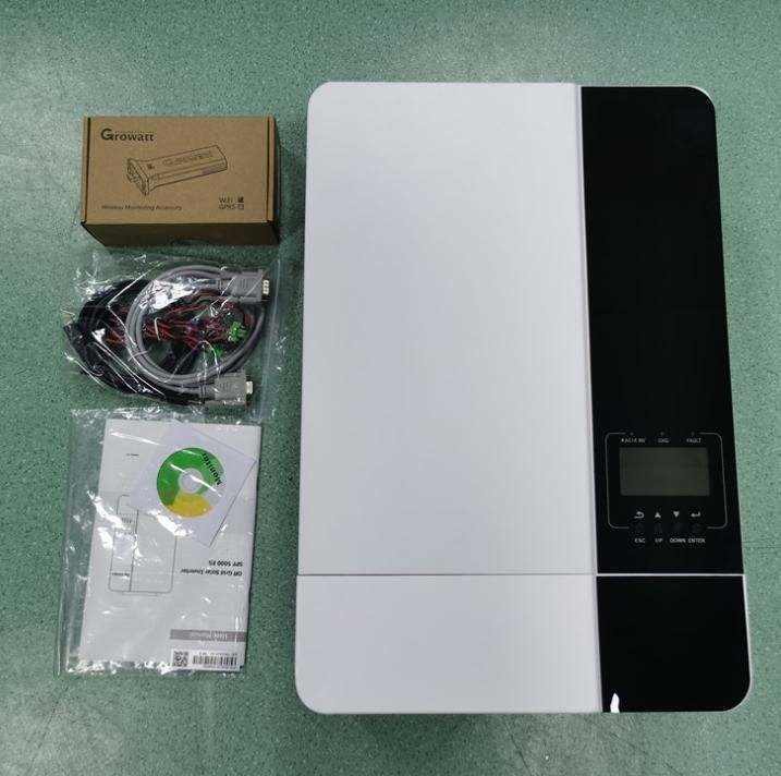 48Vdc Single Phase Hybrid Solar MPPT Inverter 230V/110V/220V Pure Sine Wave System IP65 4KW-10KW ...