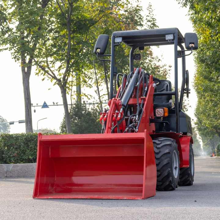 High Efficiency Wheel Loader - Hightop Mini Energy Lithium Battery Loader