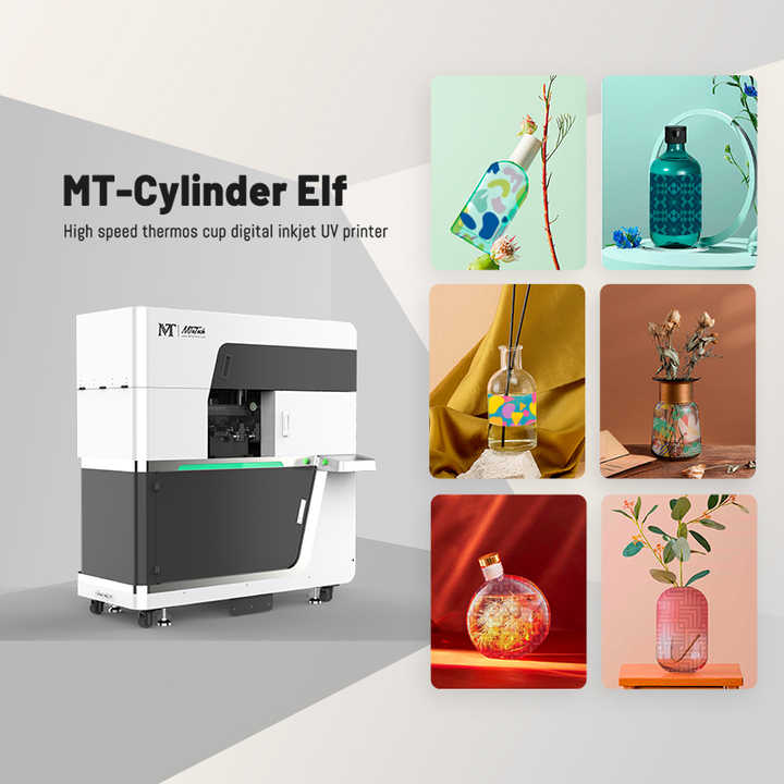 Mtutech 360 Rotary UV Printer - Efficient Tumbler Printing