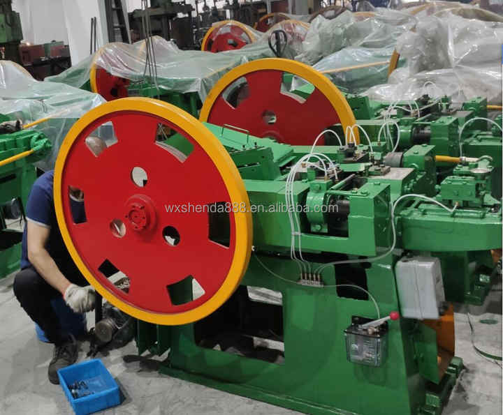 Used Automatic Steel Wire Nail Making Machines to Make Nails Z94-1C Z94 ...