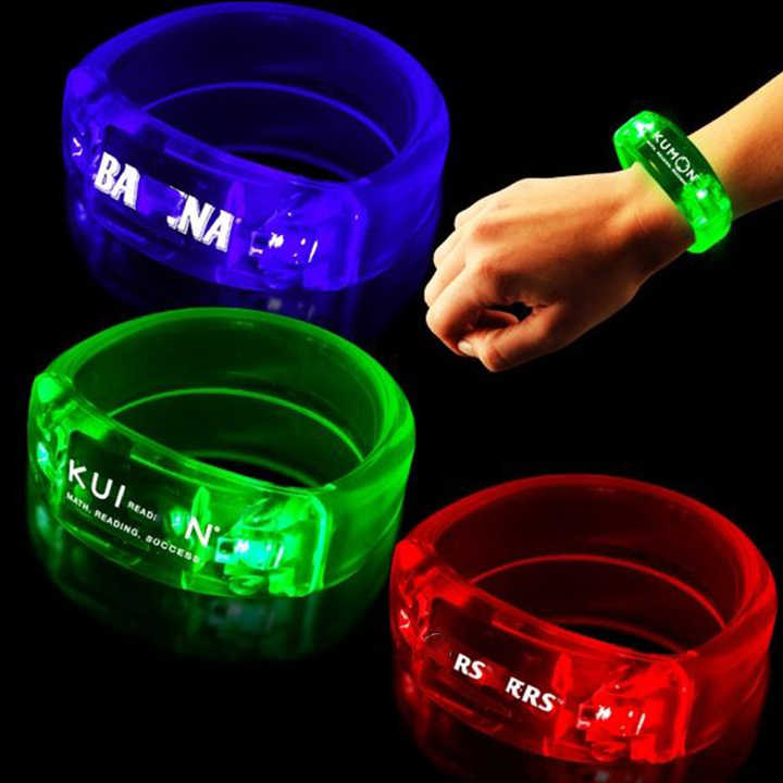 Adjustable Bracelet LED Wristbands for Concert Light Wristband Custom ...