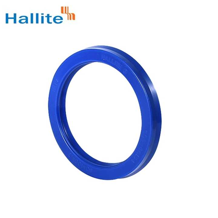 Hallite 605 Blue PU Double Lip Hydraulic Cylinder Rod Seal - OEM