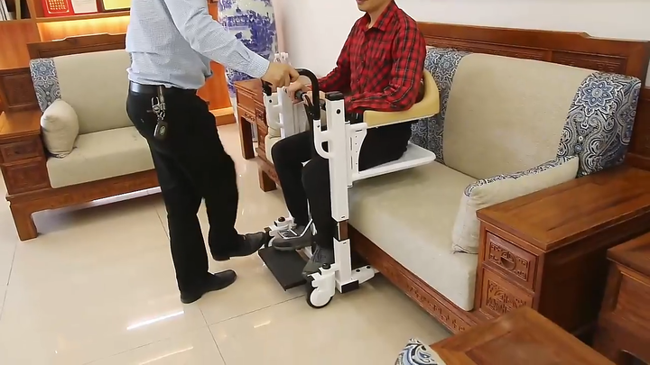 Home Care Steel Paralyzed Commode Bed Old People Patient Hydraulic Lift ...