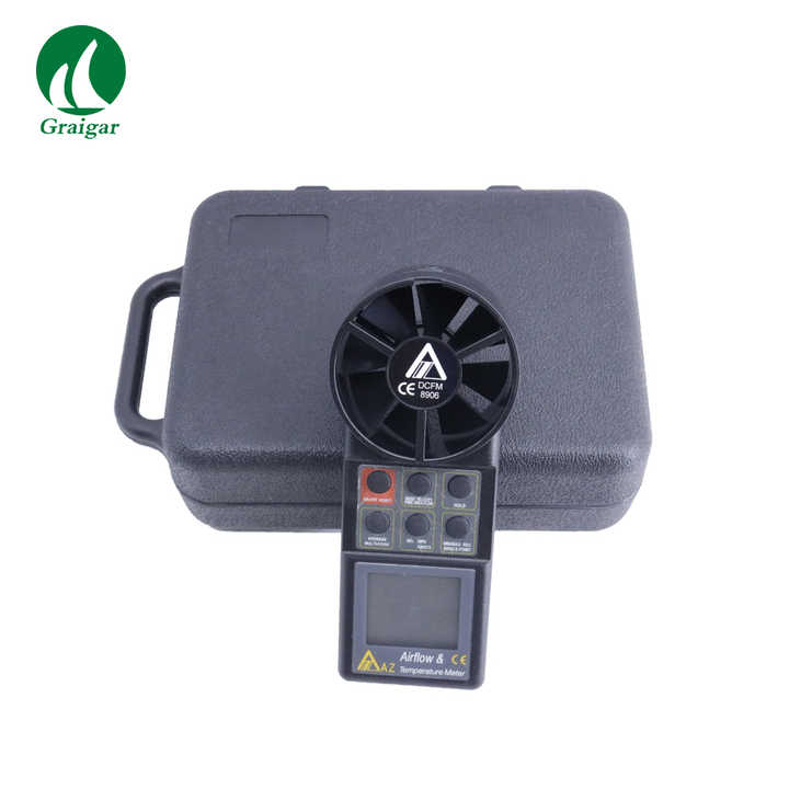 AZ8906 Digital Anemometer Air Temperature Meter Wind Speed Tester ...