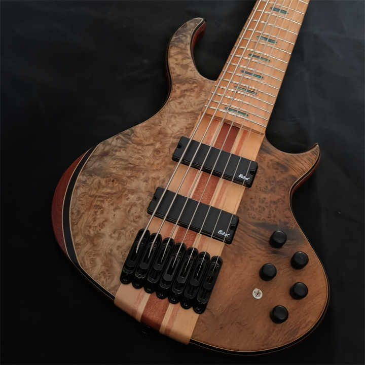 High Quality 7 String Electric Bass Guitar with Active Pickup