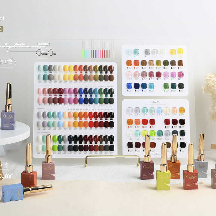 DUDU MISS Gel Nail Polish Set - 60 Professional Colors