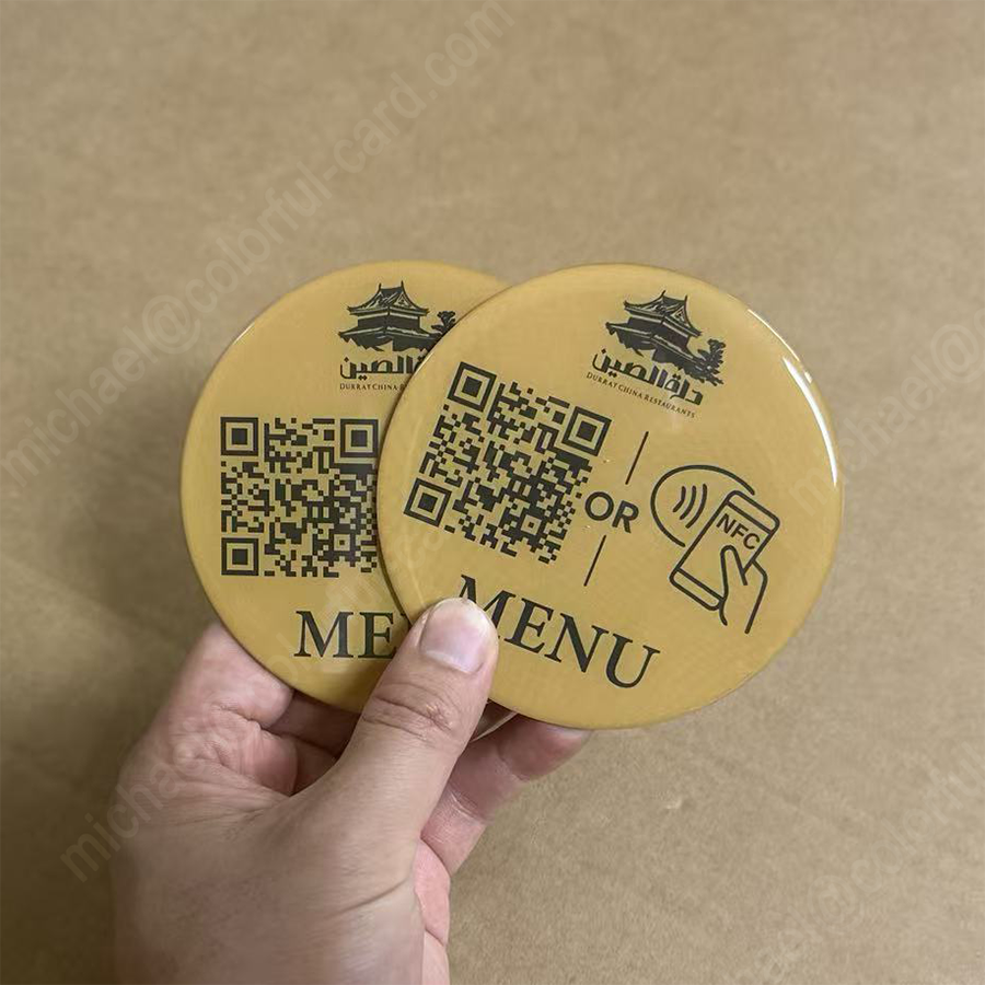 Customized Printing Logo PVC NFC RFID Epoxy Waterproof Social Media ...
