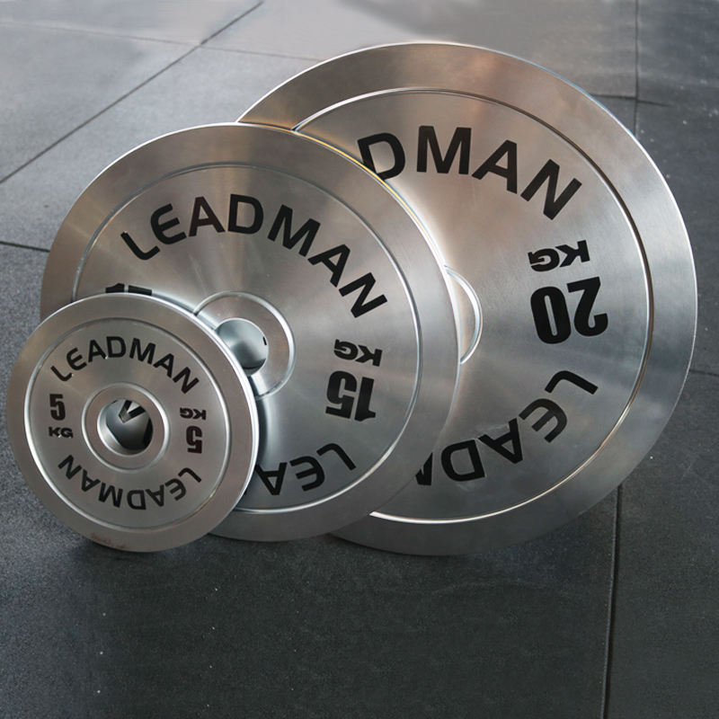 Factory Custom Logo Weight Lifting Stainless Steel Weight Plates Bumper ...