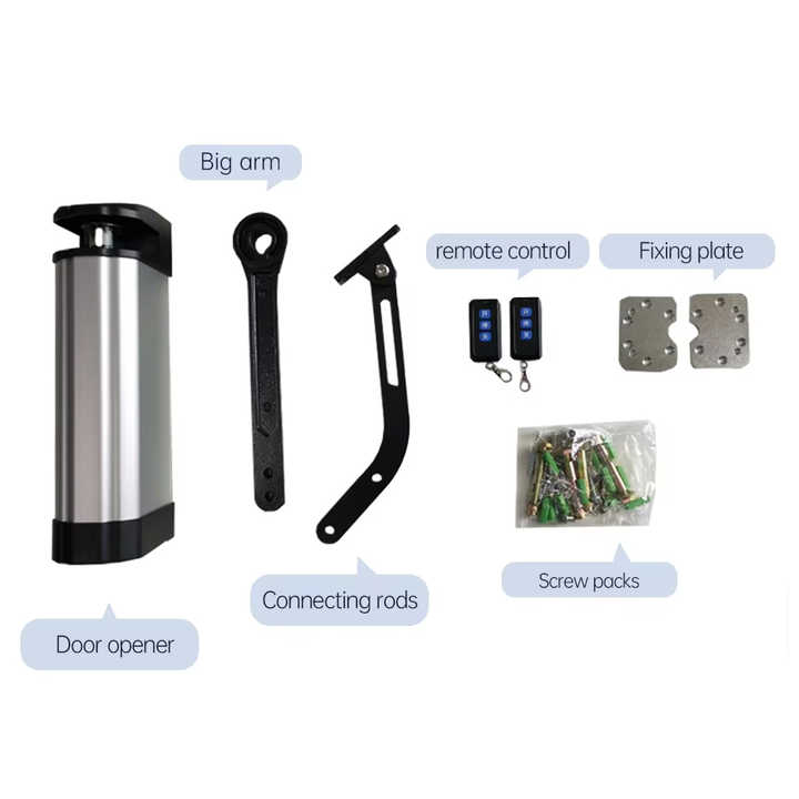 Side-Mounted Gate Opener 150Kg Automatic Arm Door Opener Outdoor Swing ...