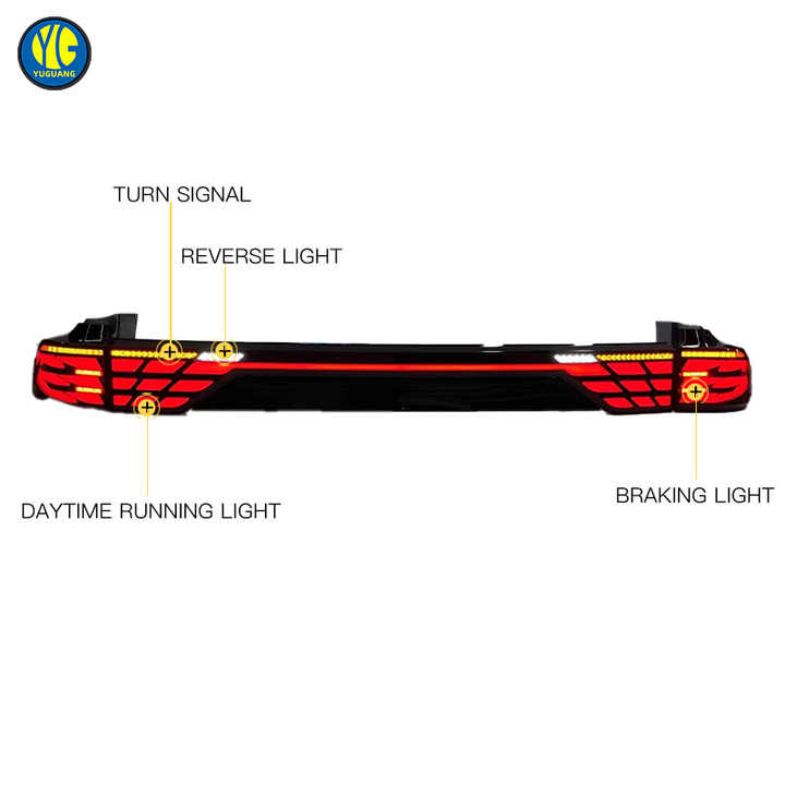 Toyota Innova LED Tail Lights - Bright, Durable, Efficient