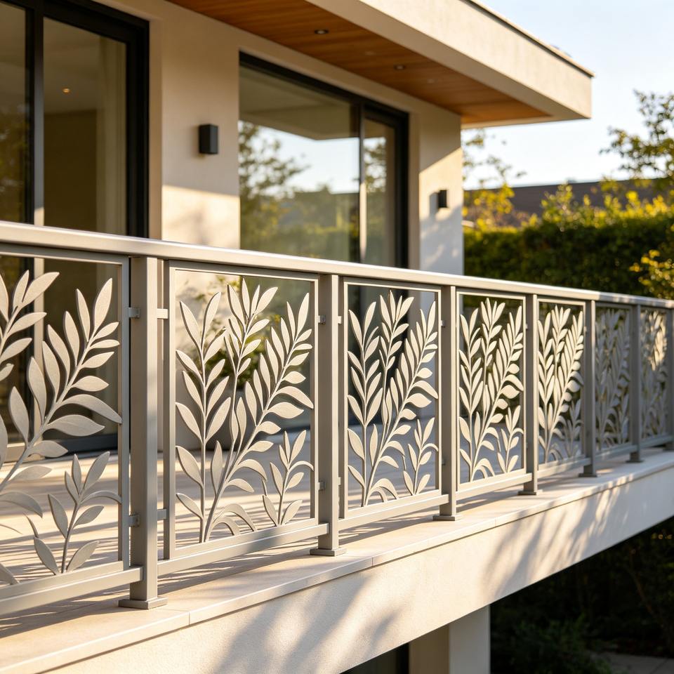 Modular Spliceable Laser Cut Partition Easy Install Outdoor Privacy ...