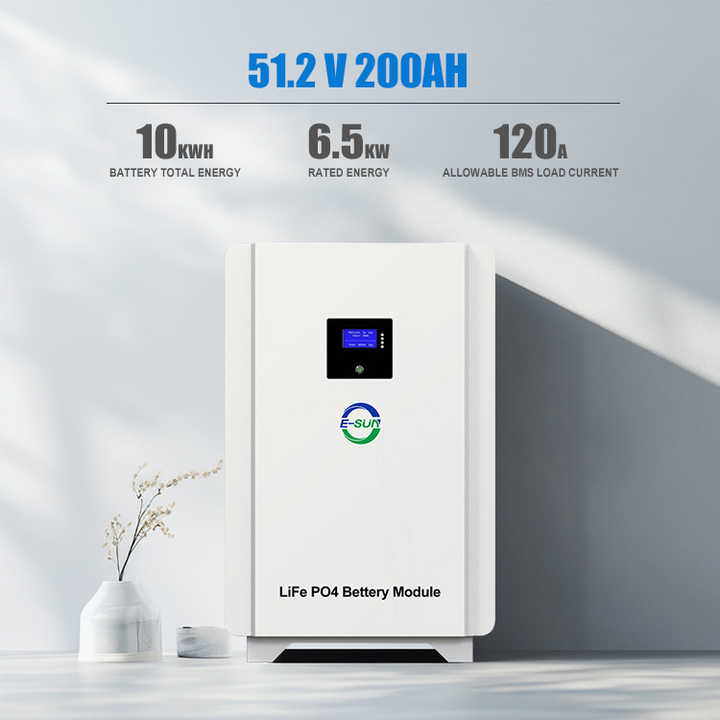 Esun Wall Mounted 10kWh Lithium Iron Phosphate Battery Expandable ...