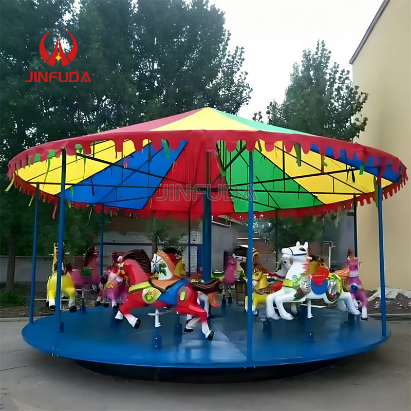 Mobile Simple Style Merry-Go-Round Amusement Equipment for Outdoor Use ...