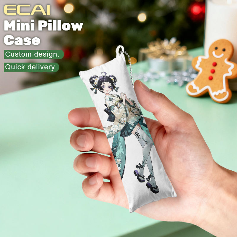 OEM Anime Characters Polyester Peach Skin Key Chain Mini Dakimakura ...