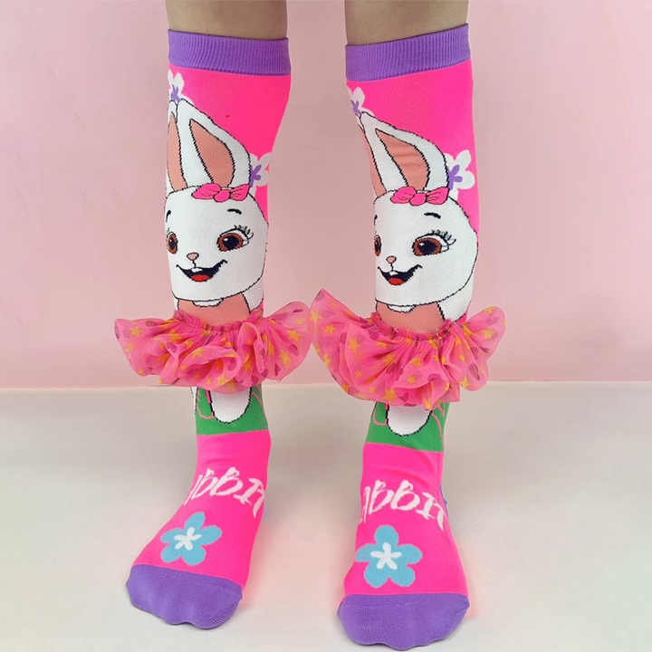 Cute Cartoon Rabbit 3D-Shaped Leg Warmers Girls Children Socks| Alibaba.com