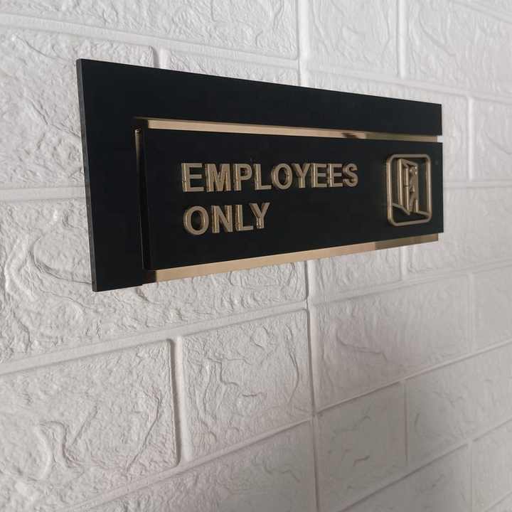 Employee Only Signs For Doors – Employees Only Door Signs – UPFV