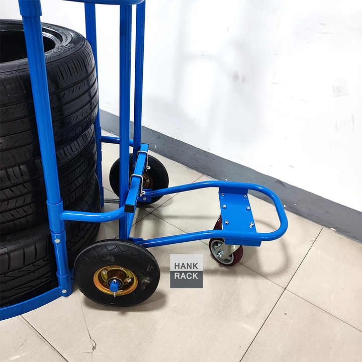 Tire Handling Cart - Efficient Loading & Unloading Trolley