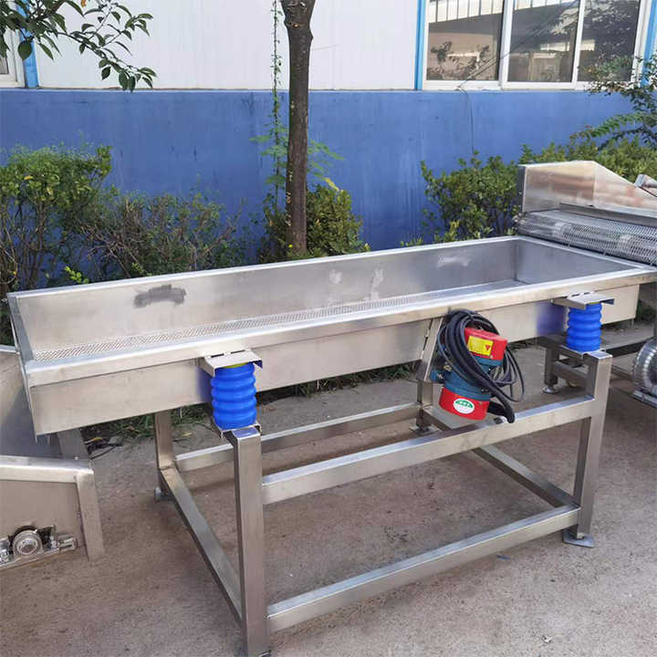Stainless Steel Vegetable Washing & Dewatering Machine