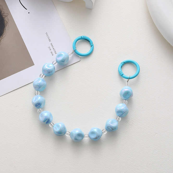 New Design Bead Phone Chain Phone case Decoration Women's Bag Cup ...