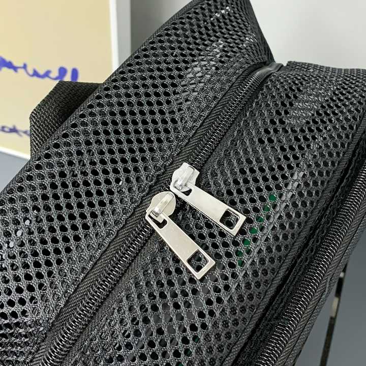 Transparent Mesh Backpack Female 2025 New Large Capacity High School ...