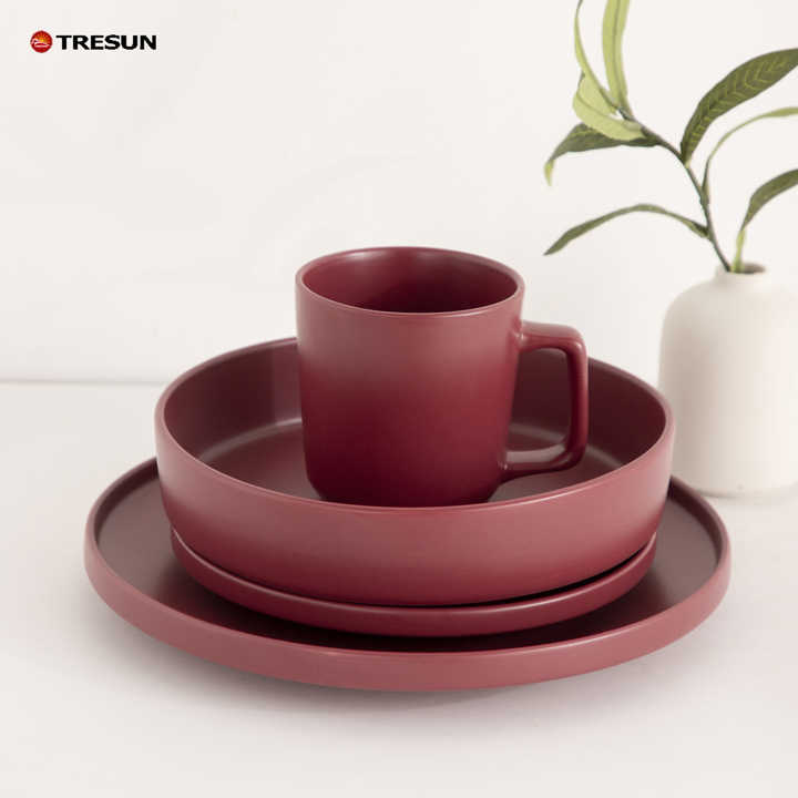 Shop Our Collection of 16 Pcs Crockery Rustic Stone Dinner Sets