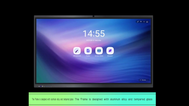 Interactive Smart Board Tablet 55 65 75 85 98 Inch Touch LCD 4k Screen ...