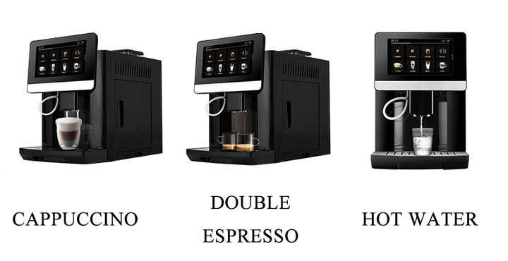 COLET S9 Fully Automatic Espresso Coffee Machine with Grinder - 19 Bar ...
